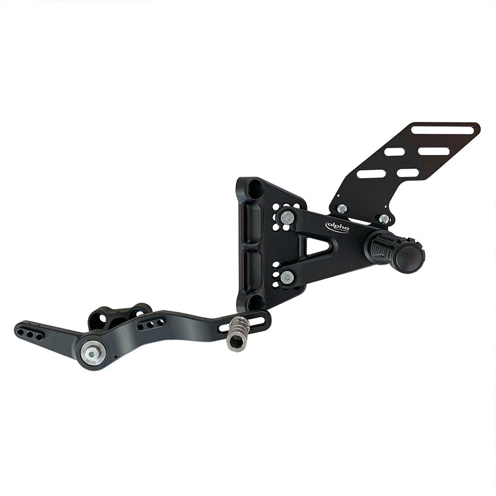 Alpha Racing rearset SBK- BMW S1000RR 2019, M1000RR 2021 – Top Pro ...