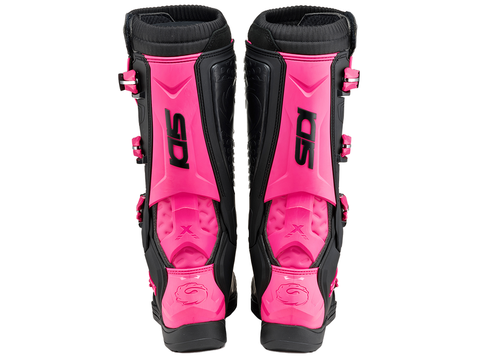 Sidi Womens X-Power SC Boots Black/Pink – Top Pro Motorsports